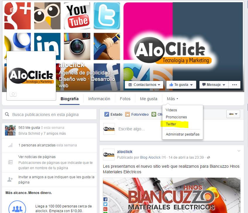 PROMOCIONAR REDES SOCIALES - PROMOCIONES CRUZADAS - Aloclick
